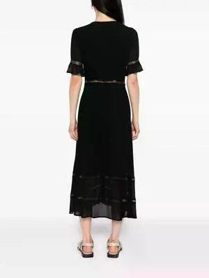 REFORMATION Woodson Dress - Black