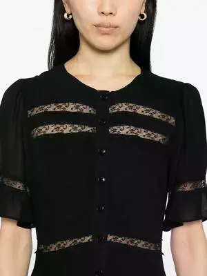 REFORMATION Woodson Dress - Black