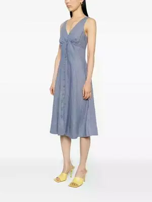 REFORMATION Sebastien Linen Dress