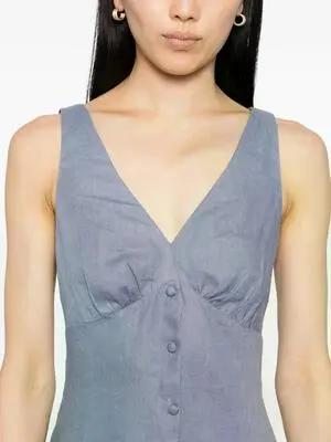 REFORMATION Sebastien Linen Dress