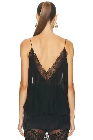 Saint Laurent Camisole Top - Noir