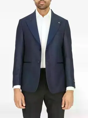 Scotch & Soda Textured Shawl-lapel Jacket