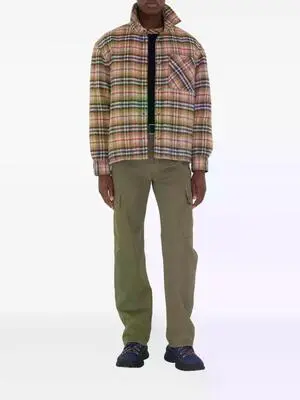 Burberry Plaid Shirt Jacket - Brown