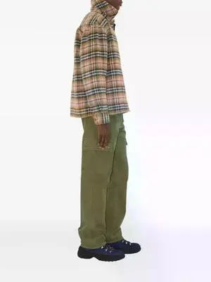 Burberry Plaid Shirt Jacket - Brown