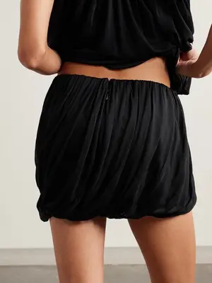 Isabel Marant Ambrine Draped Mini Skirt