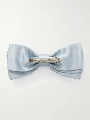 Erdem Crystal-embellished Bow Hair Clip