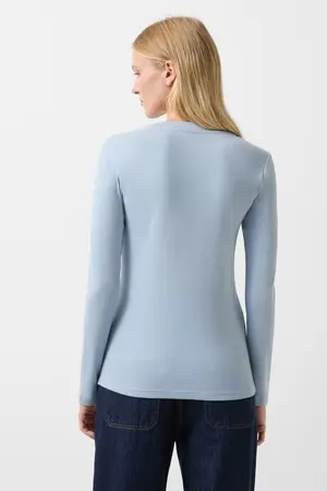 Bogner Nikini Long Sleeve Top - Light Blue