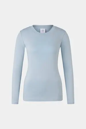 Bogner Nikini Long Sleeve Top - Light Blue