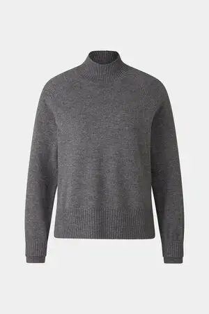 Bogner Virgin Wool Pullover - Anthracite