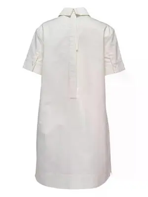 JIL SANDER Collar-detail Short-sleeve Dress
