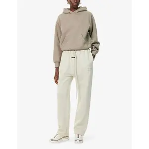 Fear Of God Relaxed-fit Logo-patch Cotton-blend Jogging Bottoms