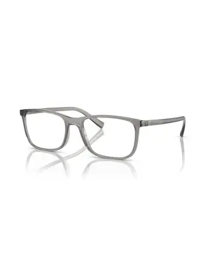 Dolce & Gabbana Pillow Shape Full Rim Eyeglasses - Transparent Gray