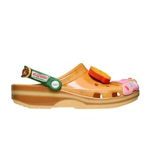 CROCS Krispy Kreme X Classic Clog 'glazed Doughnut