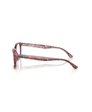Ray-ban Square Frame Eyeglasses - Red
