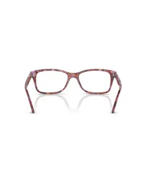 Ray-ban Square Frame Eyeglasses - Red