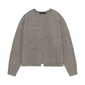 Fear Of God Heavy Waffle Cardigan - Grey