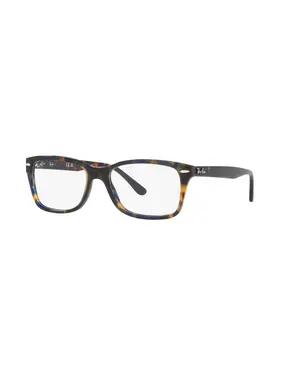 Ray-ban Square Frame Eyeglasses - Yellow  Blue Havana