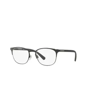 Emporio Armani Oval Eyeglasses - Matte Black
