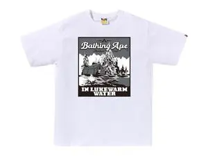 A BATHING APE Base Camp Tee Shirt - White