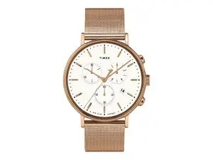 TIMEX Fairfield Chrono Goldtone Mesh Tw2t37200