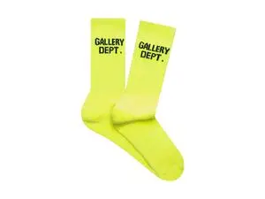 GALLERY DEPT. Clean Socks - Fluorescent Yellow