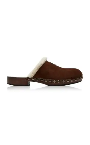 Shearling Clogs & Mules