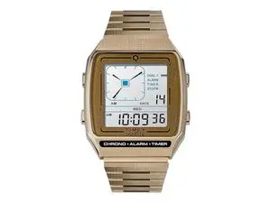 Timex Digital Lca Watch - Stainless Steel