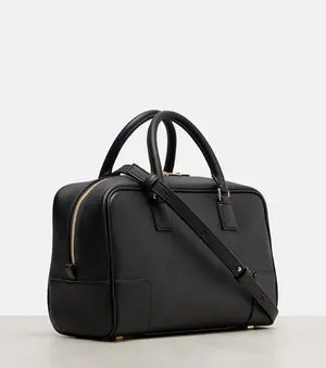 Loewe Amazona 28 Leather Top-handle Bag - Black