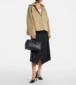 Loewe Amazona 28 Leather Top-handle Bag - Black