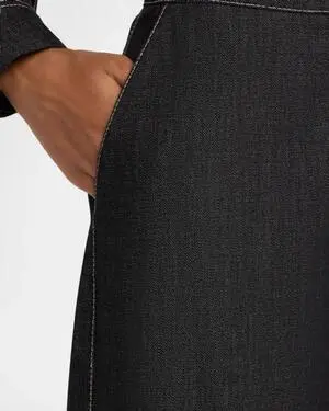 Dice Kayek High-rise Flare Denim Pants