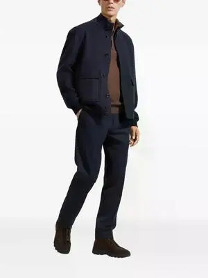 Zegna Tailored Trousers - Blue
