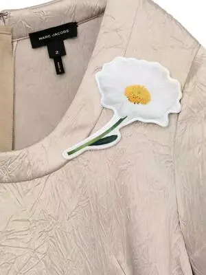 Marc Jacobs Flower-appliqué Dress