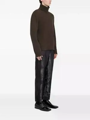 MAISON MARGIELA Roll-neck Sweater - Brown