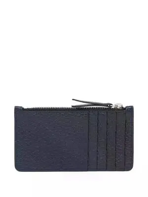 MAISON MARGIELA Leather Cardholder - Blue