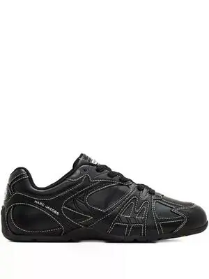 Marc Jacobs The Stitched 72 Lace-up Sneakers - Black