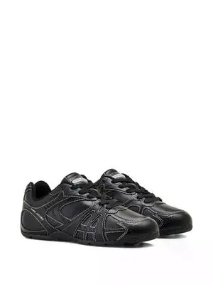 Marc Jacobs The Stitched 72 Lace-up Sneakers - Black