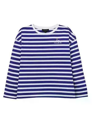 Marc Jacobs Striped Long Sleeve Top