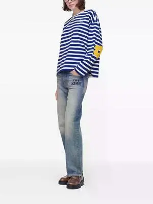 Marc Jacobs Striped Long Sleeve Top