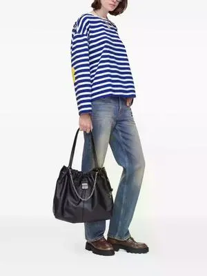 Marc Jacobs Striped Long Sleeve Top