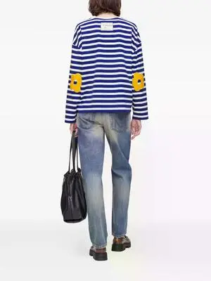 Marc Jacobs Striped Long Sleeve Top