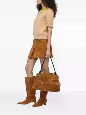 Marc Jacobs Contrast-collar Wool Polo - Brown