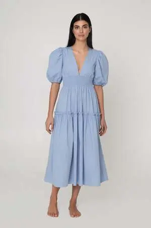 Mandibreeze Plain Day Dresses