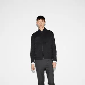 Gucci Reversible Nylon And Gg Canvas Jacket