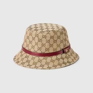 Gucci Gg Canvas Bucket Hat - Beige