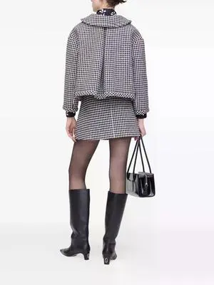 Marc Jacobs Gingham-tweed Jacket - Black