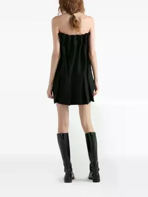 Prada Bow-detailed Mini Dress
