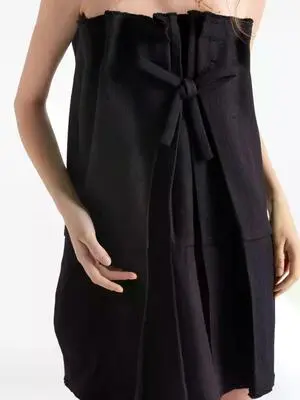 Prada Bow-detailed Mini Dress