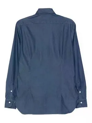 BARBA NAPOLI Long-sleeve Button-down Shirt