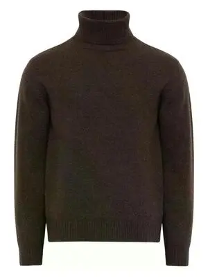 MAISON MARGIELA Roll Neck Sweater - Brown