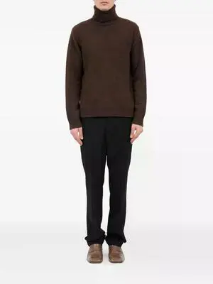 MAISON MARGIELA Roll Neck Sweater - Brown